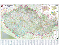 Silniční a železniční mapy ČR | Nástěnné mapy.cz